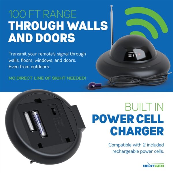 REMOTE EXTENDER PLUS RECEIVER KIT – 433 MHZ (RECOMMENDED) – RF Remote ...